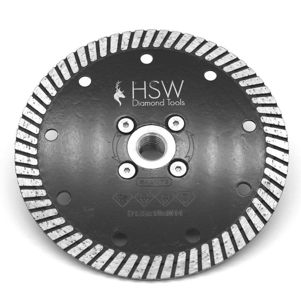 Flush Cut Turbo Sintered Diamond Blade - M14