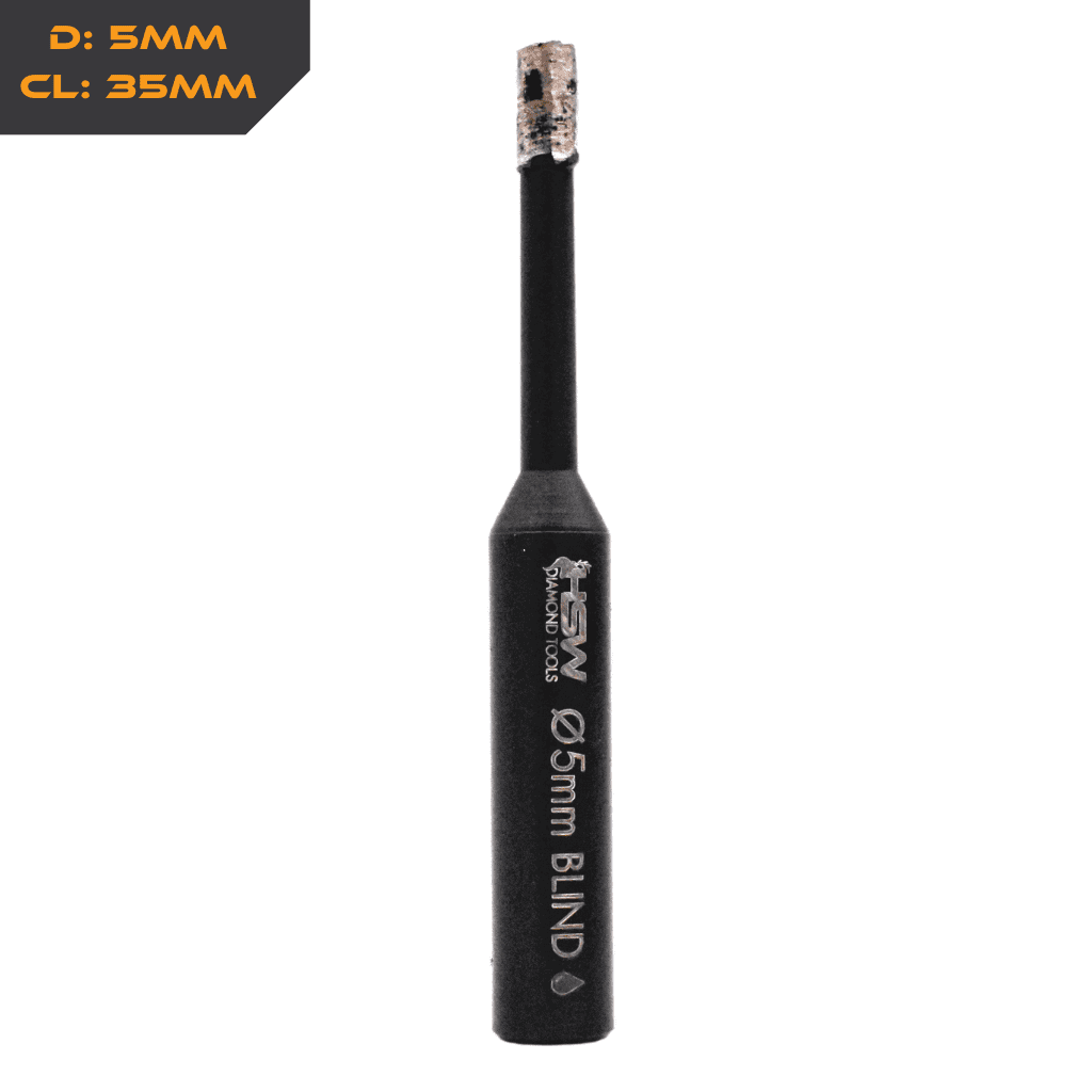 Solid Blind Sintered Diamond Segment Drill Bits