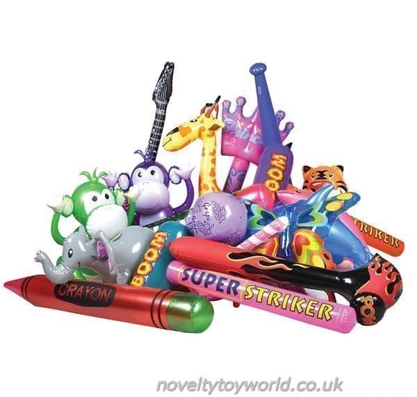Bulk Buy 144 Piece Inflatable Assortment (40cm - 120cm) | Wholesale ...