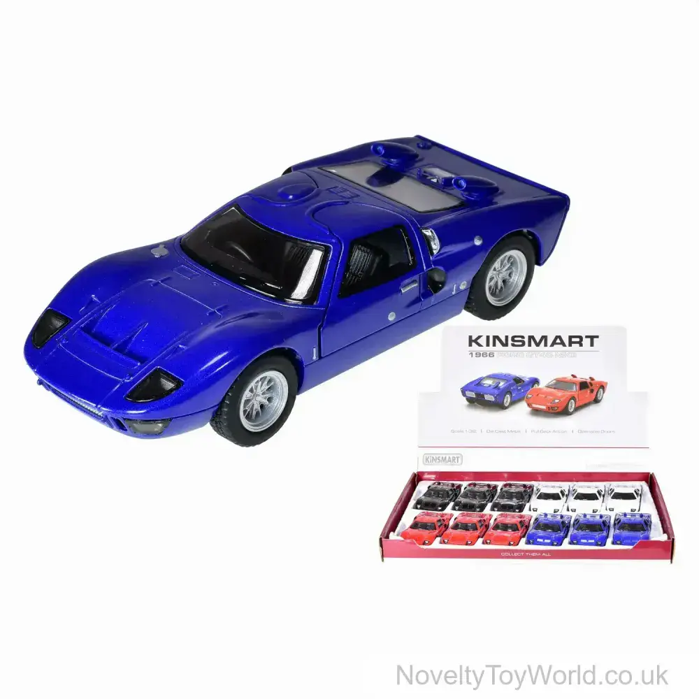 1966 Ford GT40 MKII Die-Cast Toy Car - 1 to 32 Scale | Wholesale Vehicles