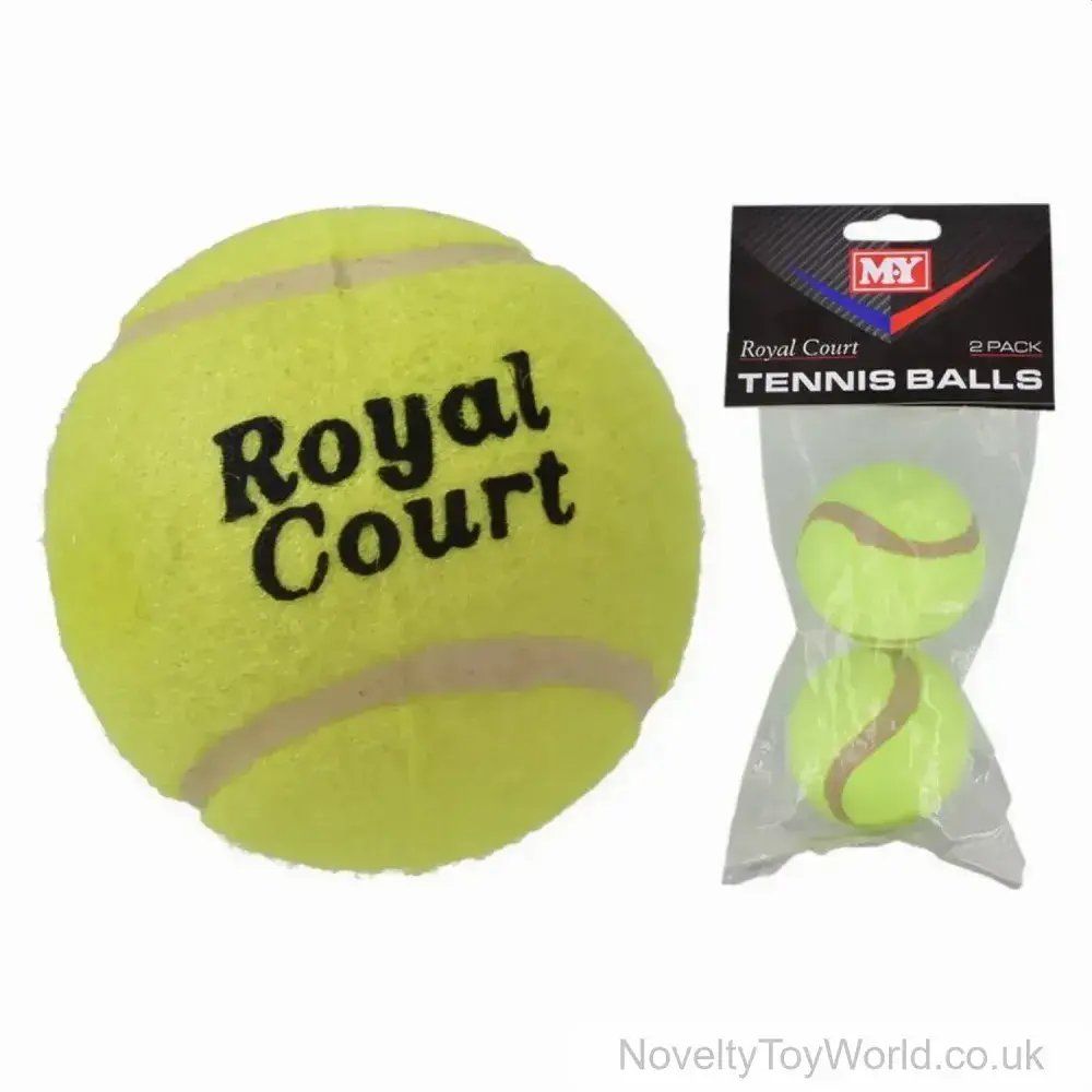 2 Pack Royal Court Tennis Balls - Sports Supplies | Bulk Buy