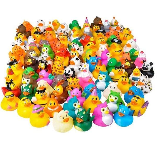 Bulk Buy Ducks | 300 Piece Rubber Duck Assortment (5cm)