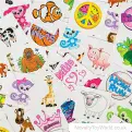 Bulk Buy | Assorted Temporary Transfer Tattoos - Kids' Novelties