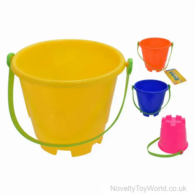Beach Bucket Castle For Kids in Bulk (12cm)