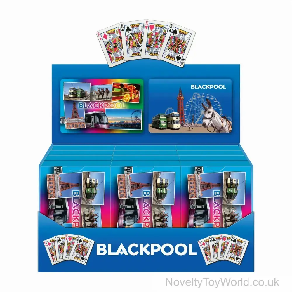 Blackpool Plastic Coated Playing Cards | Wholesale Games Supplies