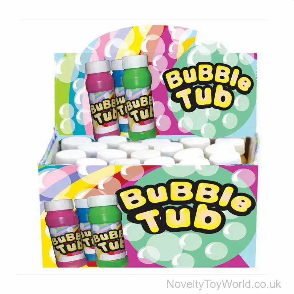 Blowing Bubbles Tub (60ml) | Wholesale Novelty Bubble Toys