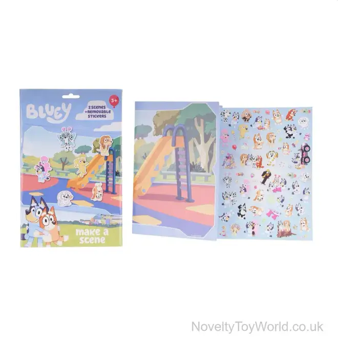 Bluey Sticker Activity Book & Stickers - Make A Scene | Wholesale