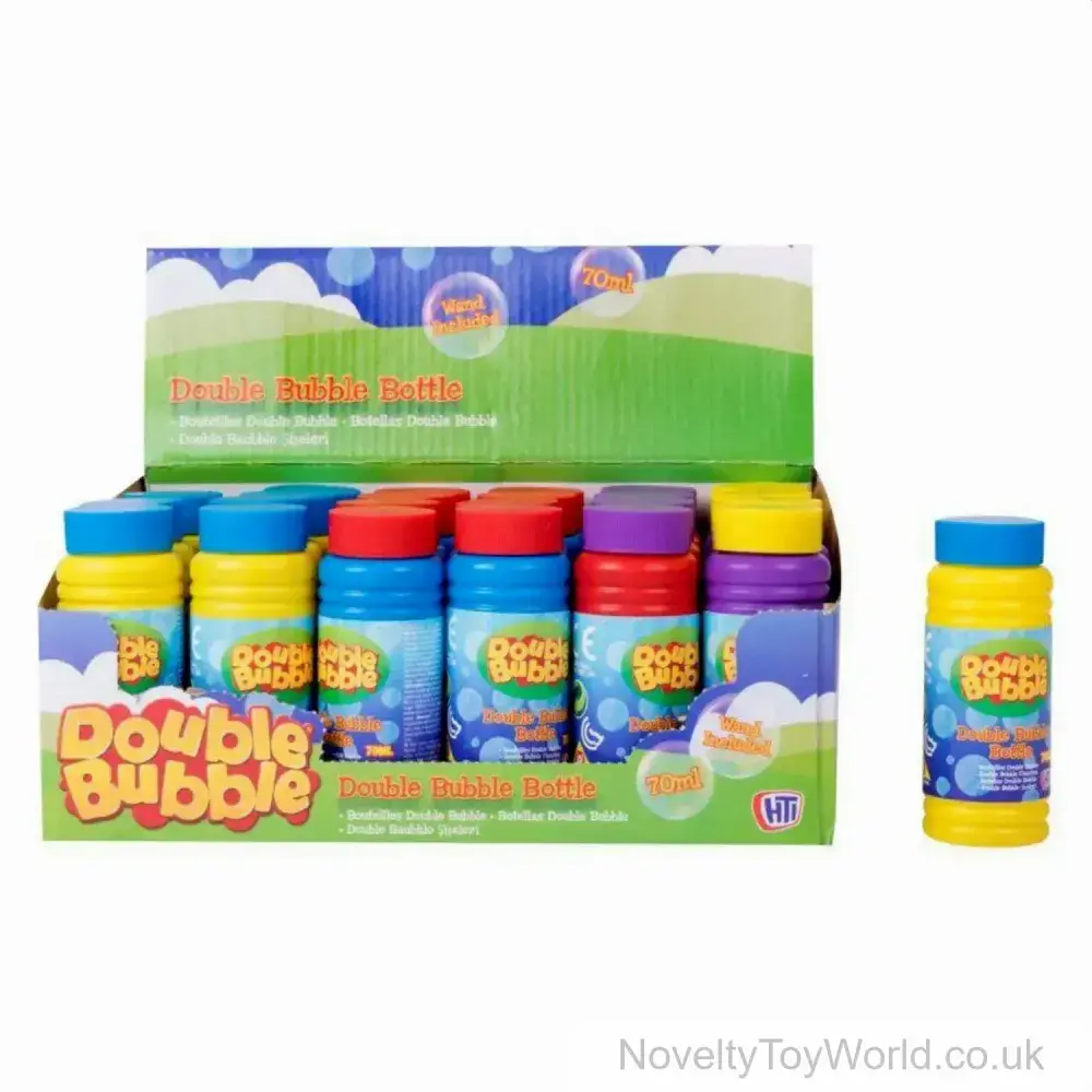 Bulk Buy | Bubblz Bubble Bottle 70ML - Kid's Blowing Bubbles Liquid