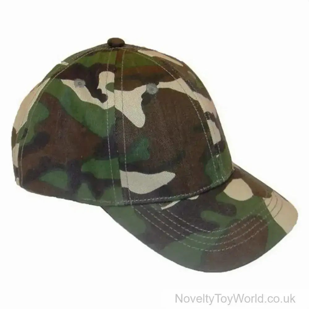 Camo Baseball Cap - Child Adjustable Size | Wholesale Kid's Hats