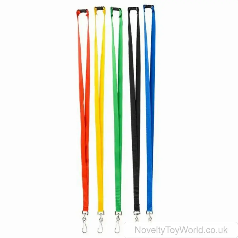 Bulk Buy | Coloured Lanyards with Break Clip (45cm) | Wholesale ...