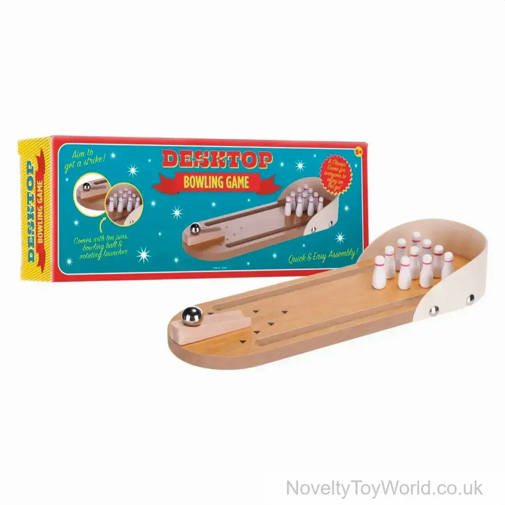 Desktop Ten-Pin Bowling Game | Boxed Novelty Gifts