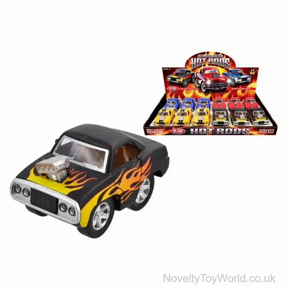 Diecast Hot Rod Car (9cm) | Cut Price Wholesale Toys UK