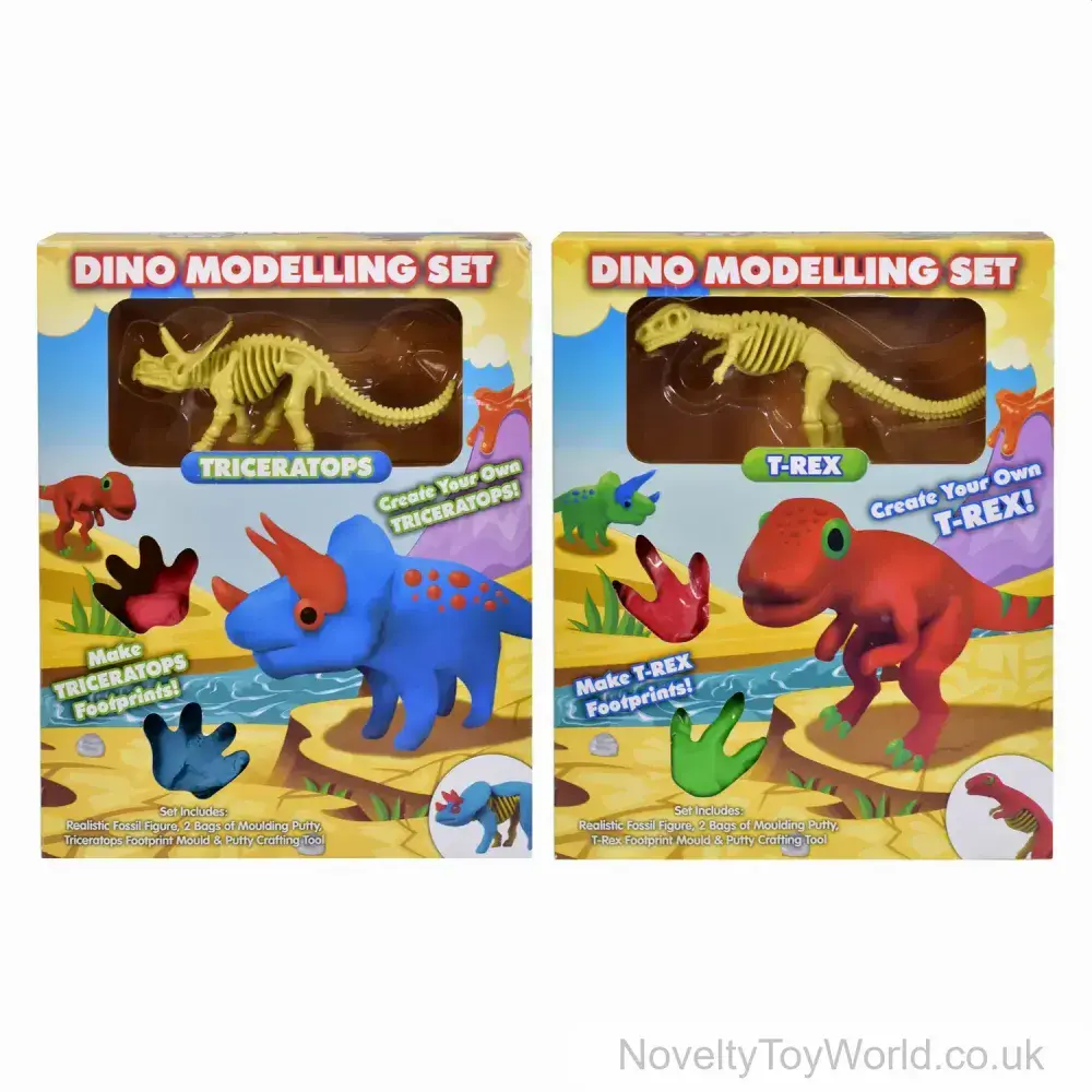 Wholesale | Dinosaur Modelling Craft Set - 2 Assorted