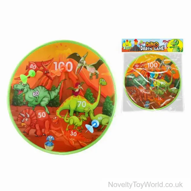 Dinosaur Velcro Darts Game (40cm) | Dino Toys Wholesale