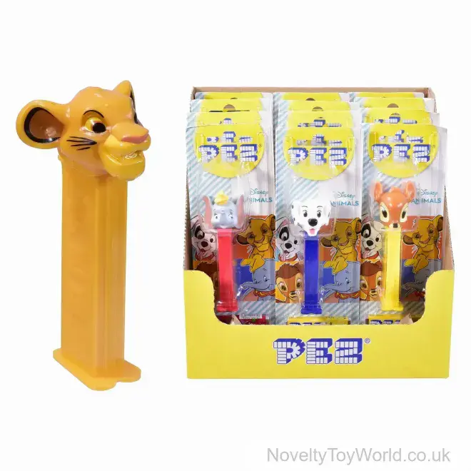 Disney Animals Pez Sweet Dispenser Sweets Pack | Wholesale Sweets UK