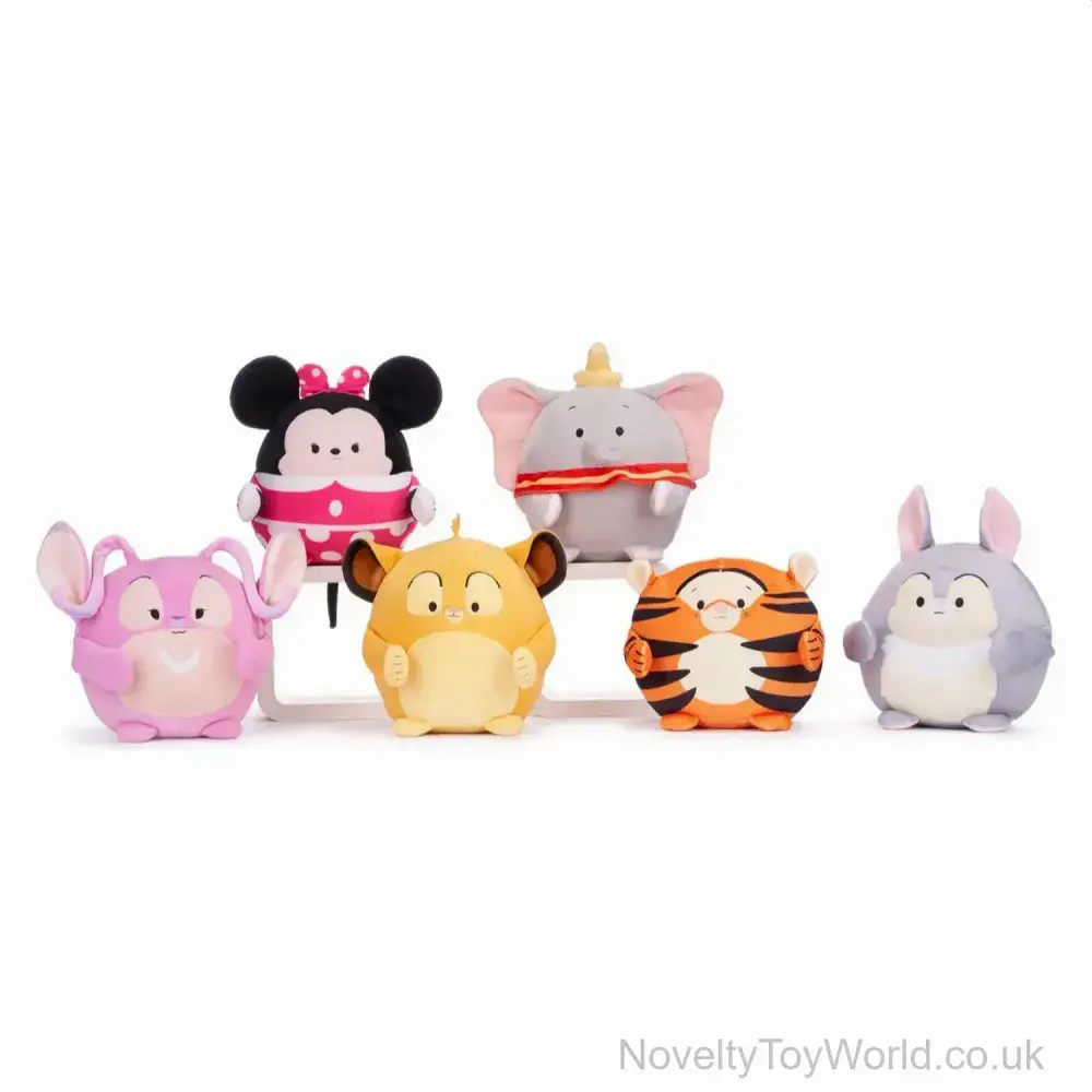 Disney Characters Super Soft Squashy Podgies - 5 Assorted (19cm ...