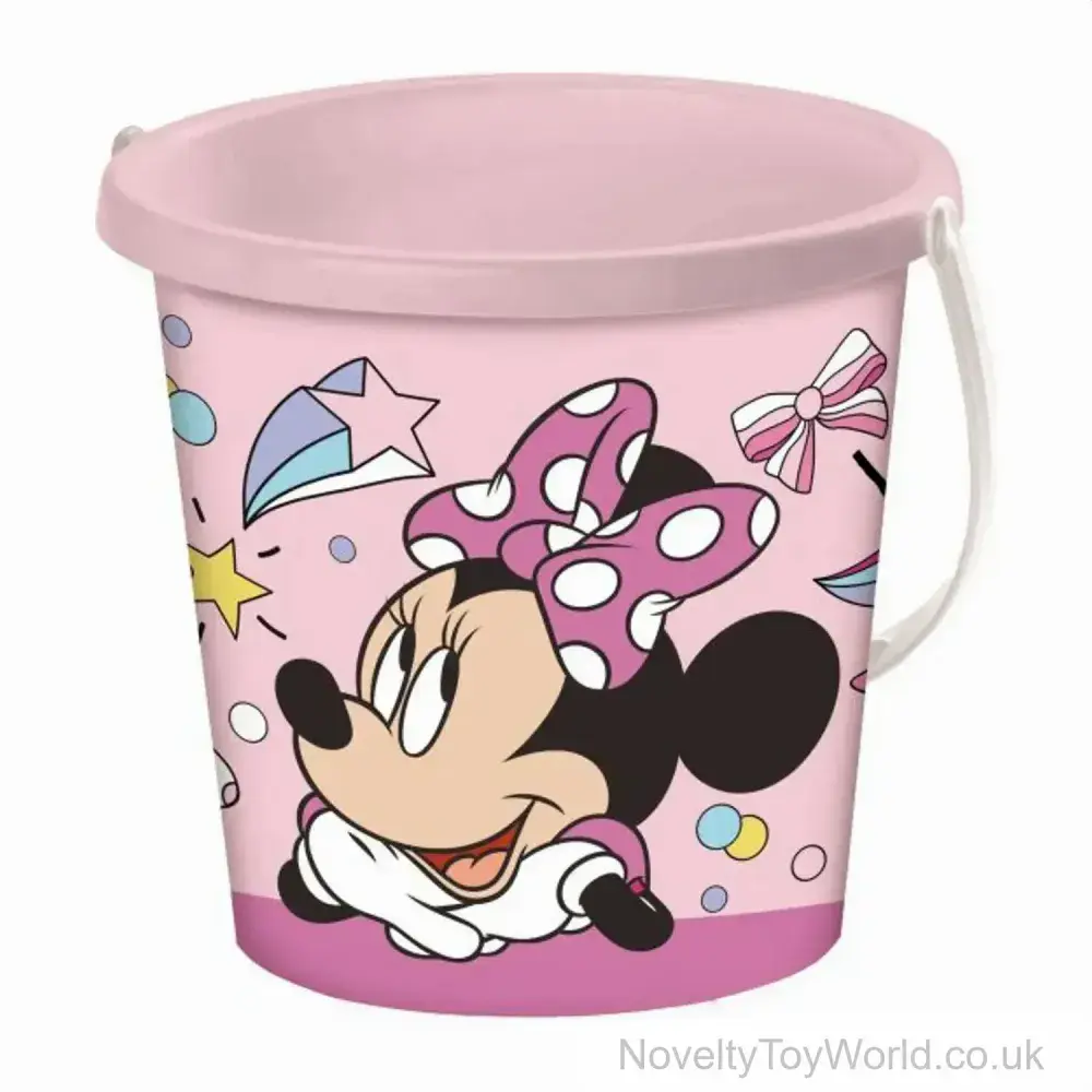 Disney Minnie Mouse Beach Bucket (17cm) | Bulk Summer Toys
