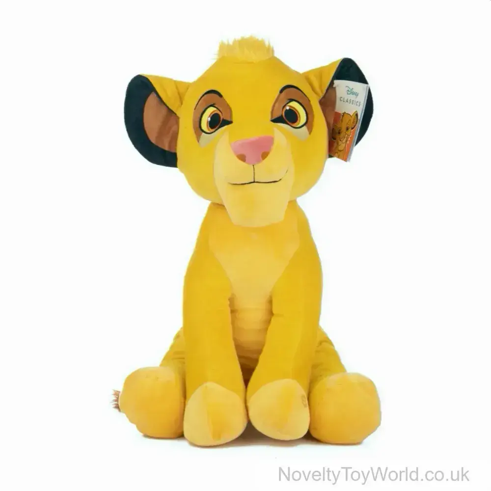 Disney The Lion King Large Simba Soft Plush Toy (48cm) | Licensed Wholesale