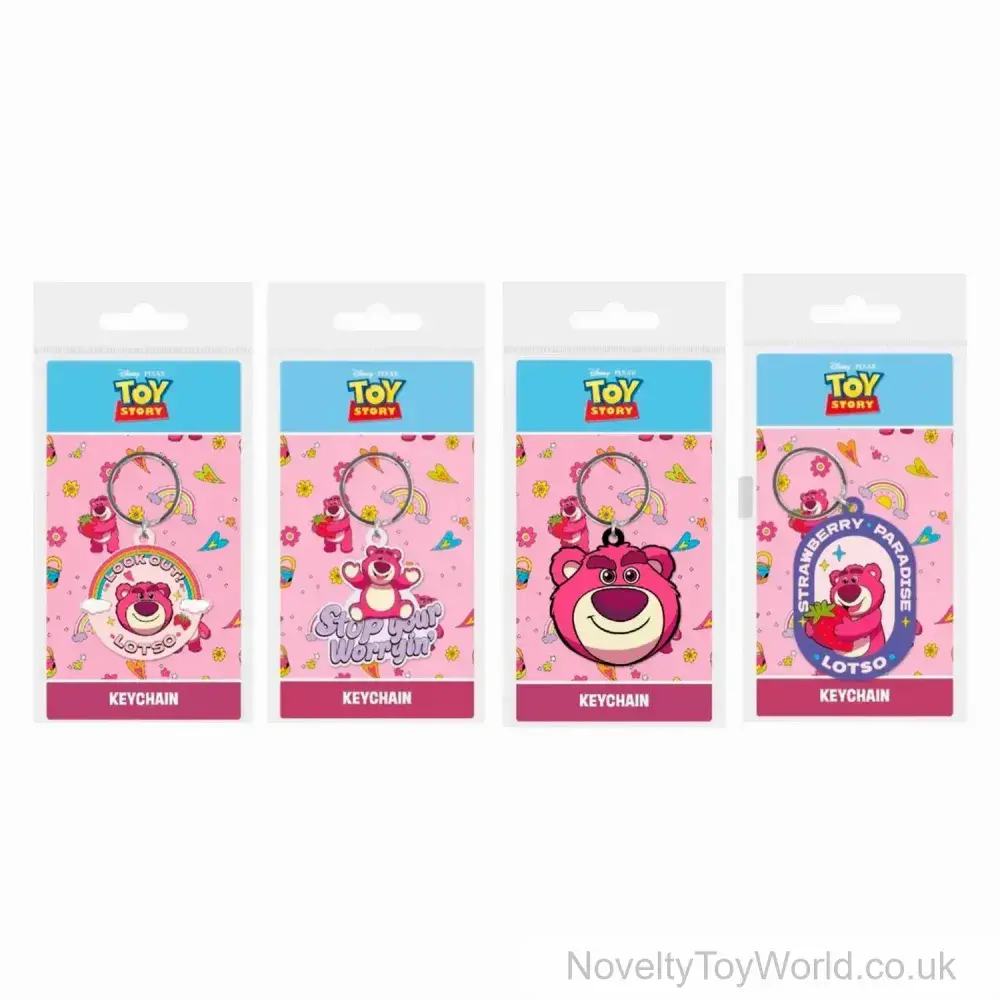 Disney Toy Story Lotso Licensed Keyring - 4 Assorted | Branded Wholesale