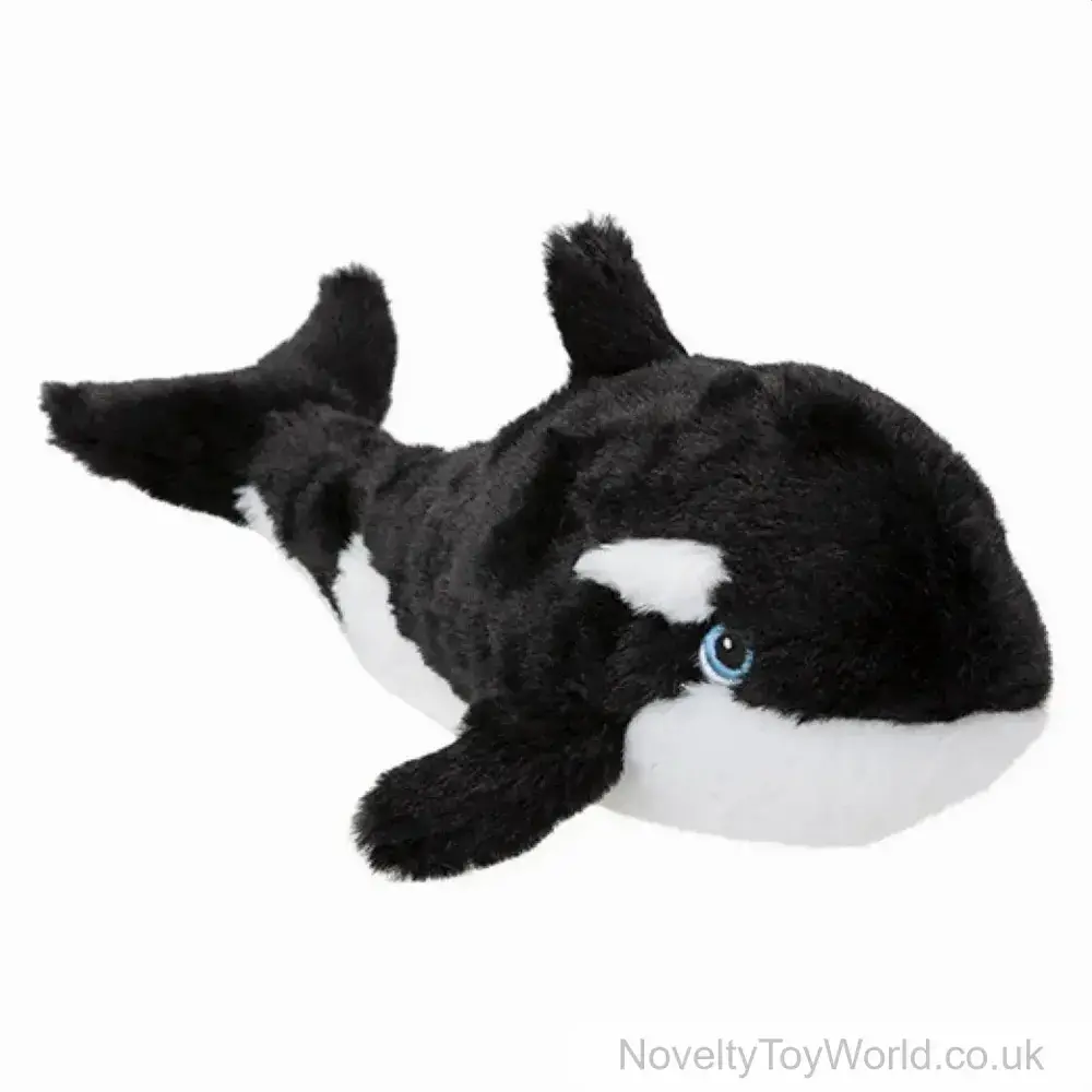 Eco Soft Plush Toy Killer Whale Orca (30cm) | Sustainable Toys in Bulk