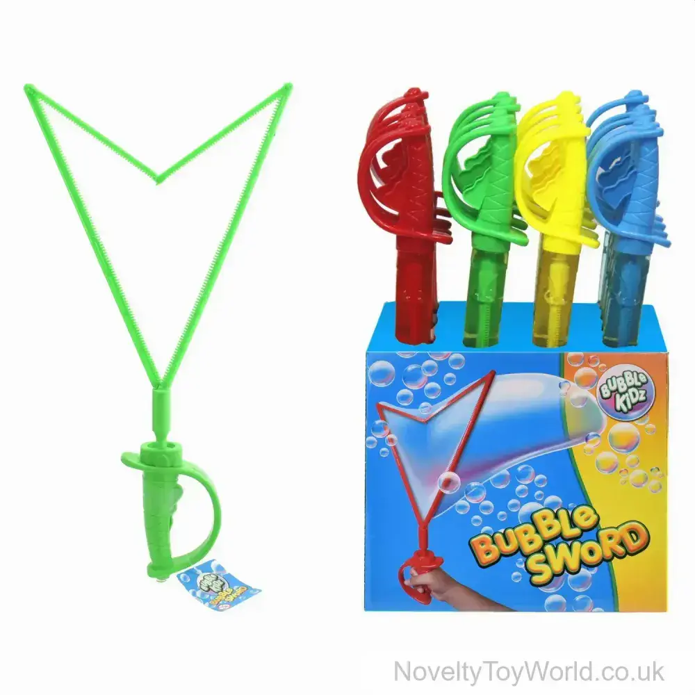 Expandable Bubble Pirate Sword With Liquid | Wholesale Bubble Toys UK
