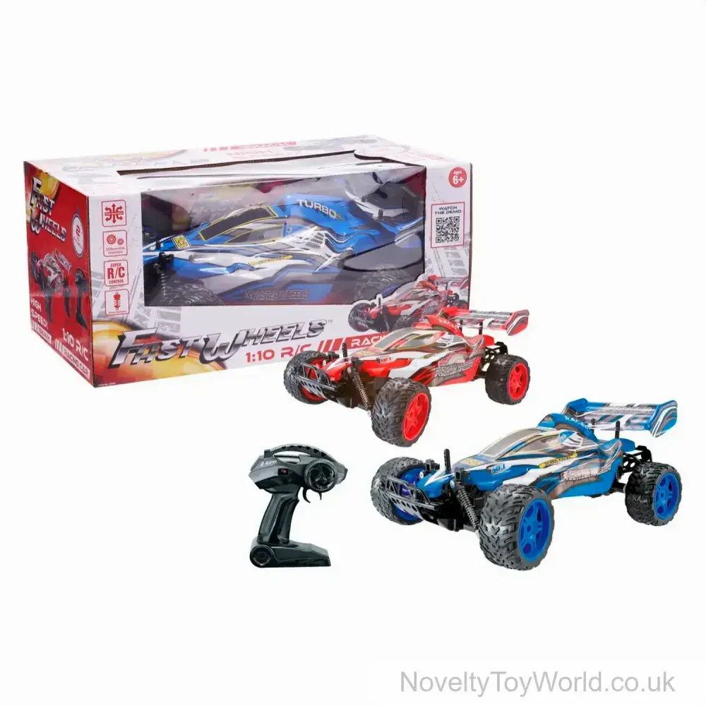 Fast Wheels Remote Control Racing Car - 1 to 10 Scale | R/C Cars Wholesale