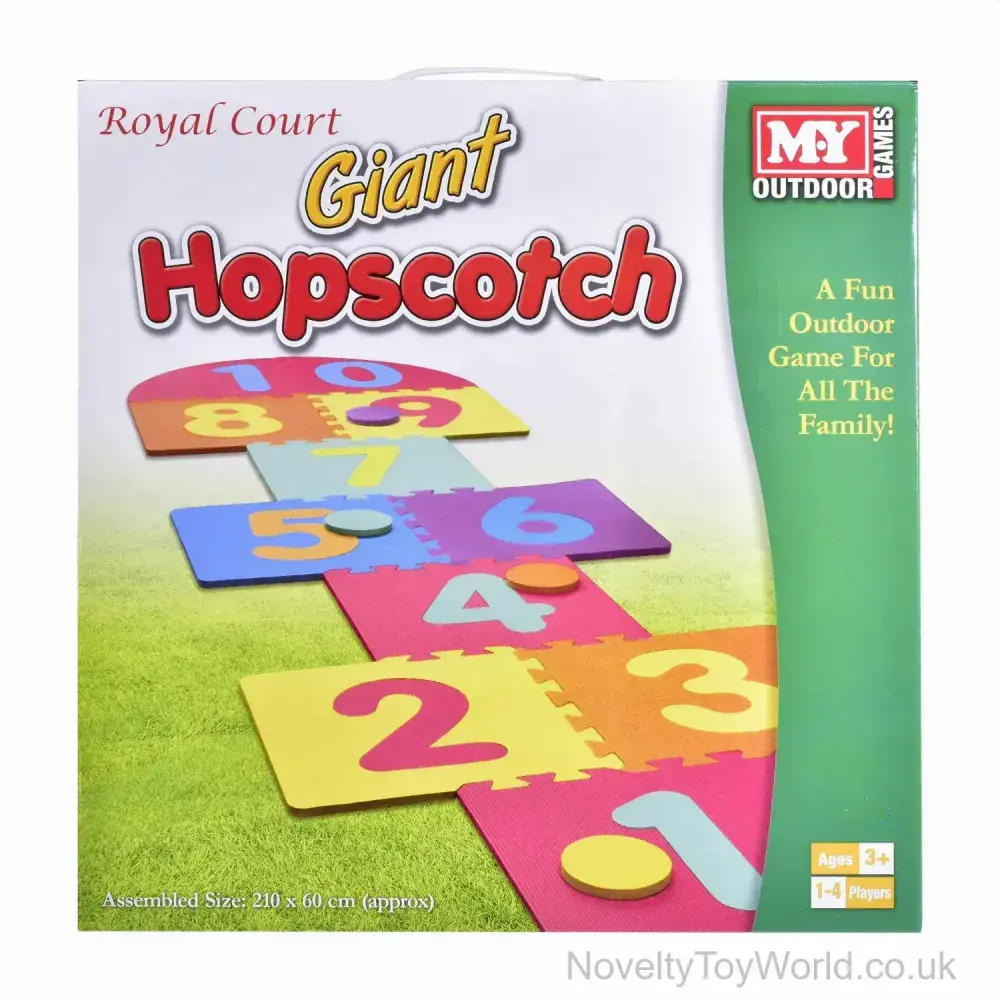 Giant Hopscotch Game - Boxed (220cm x 60cm) | Wholesale Educational ...
