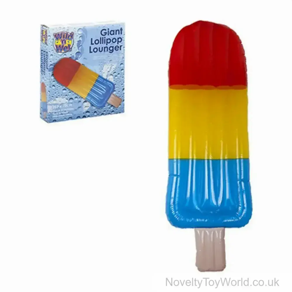 Giant Ice Lolly Inflatable Pool Lounger Float (205cm) | Wholesale Pool Toys