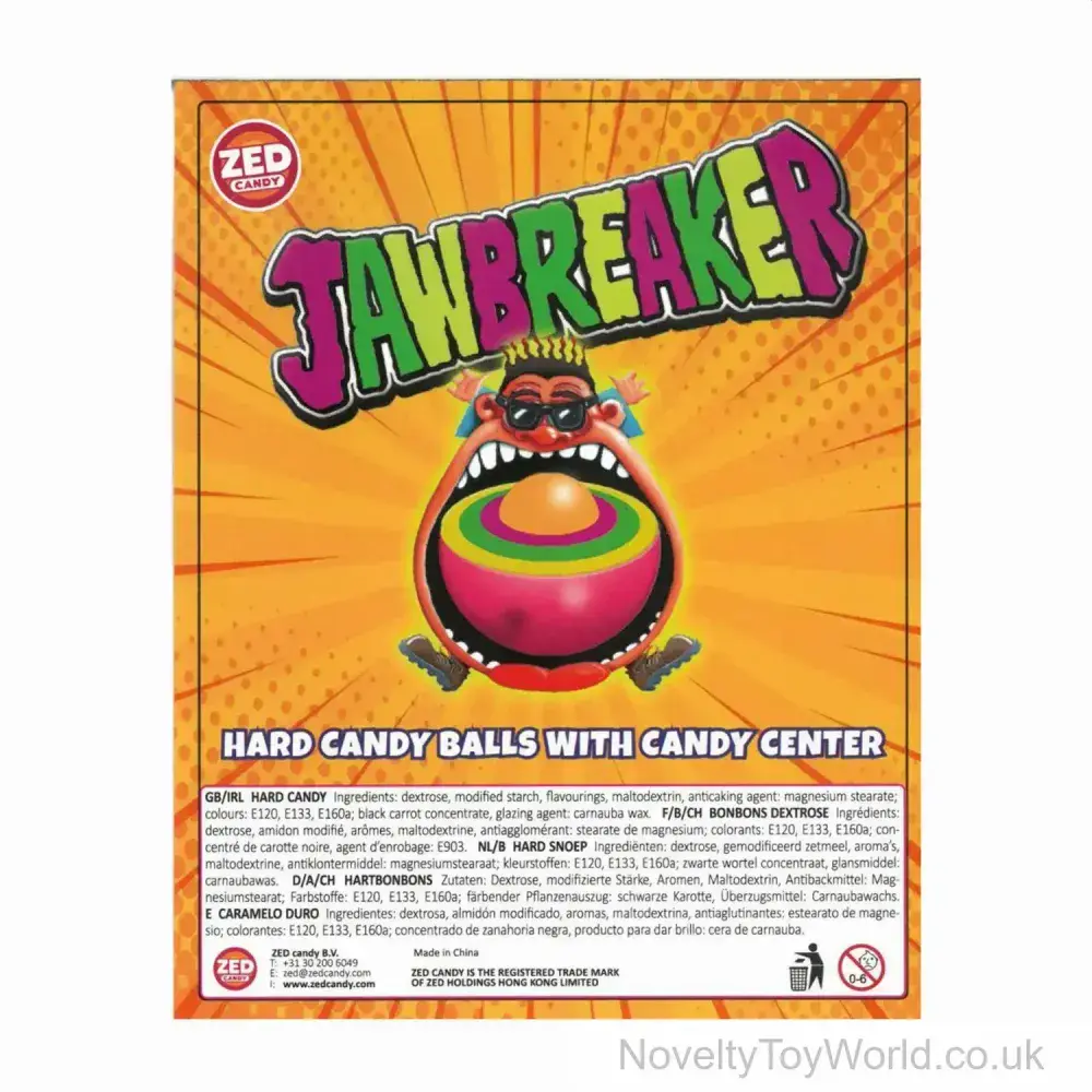 Gobstopper Vending Sweets 27mm Jawbreaker Balls | Novelty Candy Vend