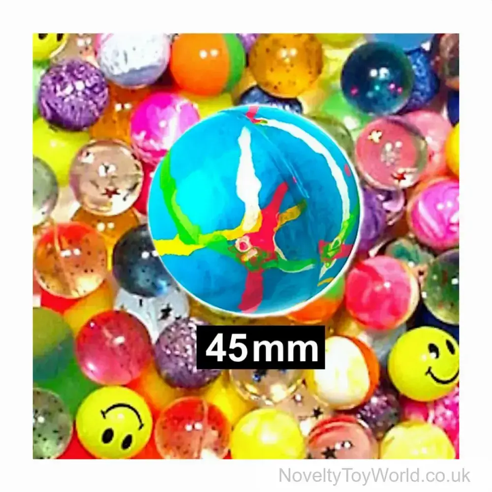 Bulk Buy High Bounce Bouncy Ball Mix (4.5cm) | Wholesale Bouncy Balls UK