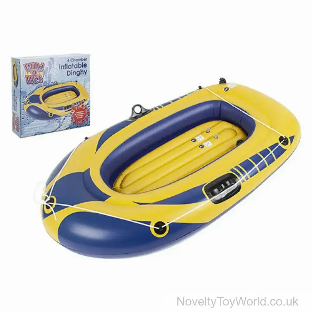 Inflatable Dinghy Boat - 4 Chamber (137cm x 89cm) | Wholesale Water ...