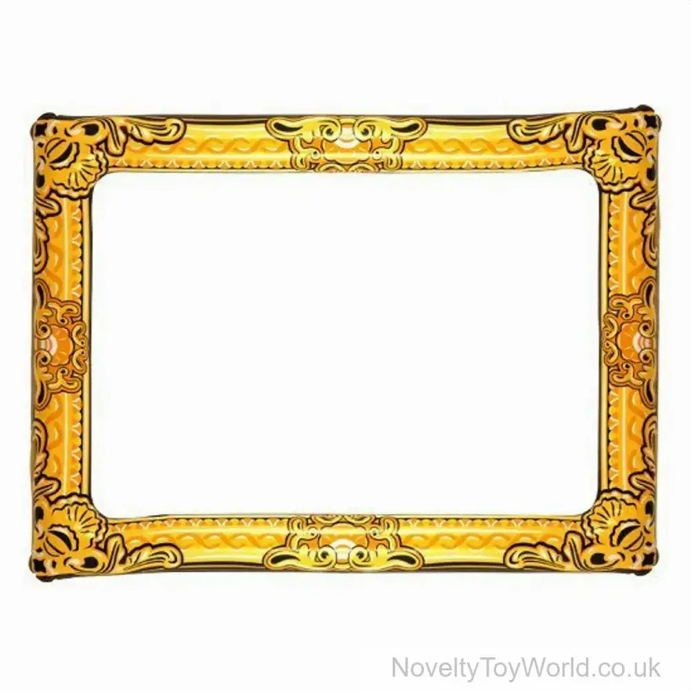 Inflatable Photo Booth Picture Frame - Gold (80cm x 60cm) | Wholesale ...