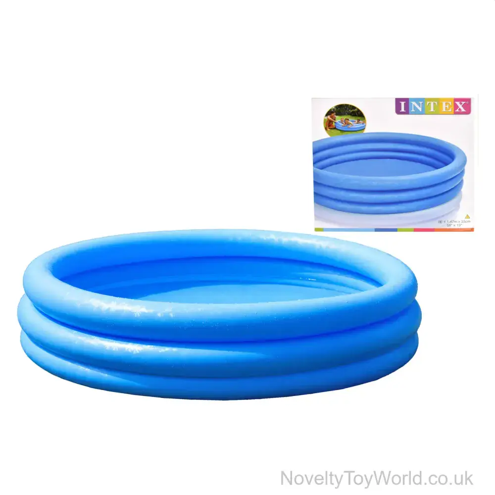 INTEX Three Ring Inflatable Paddling Pool (167cm x 38cm) | Wholesale ...
