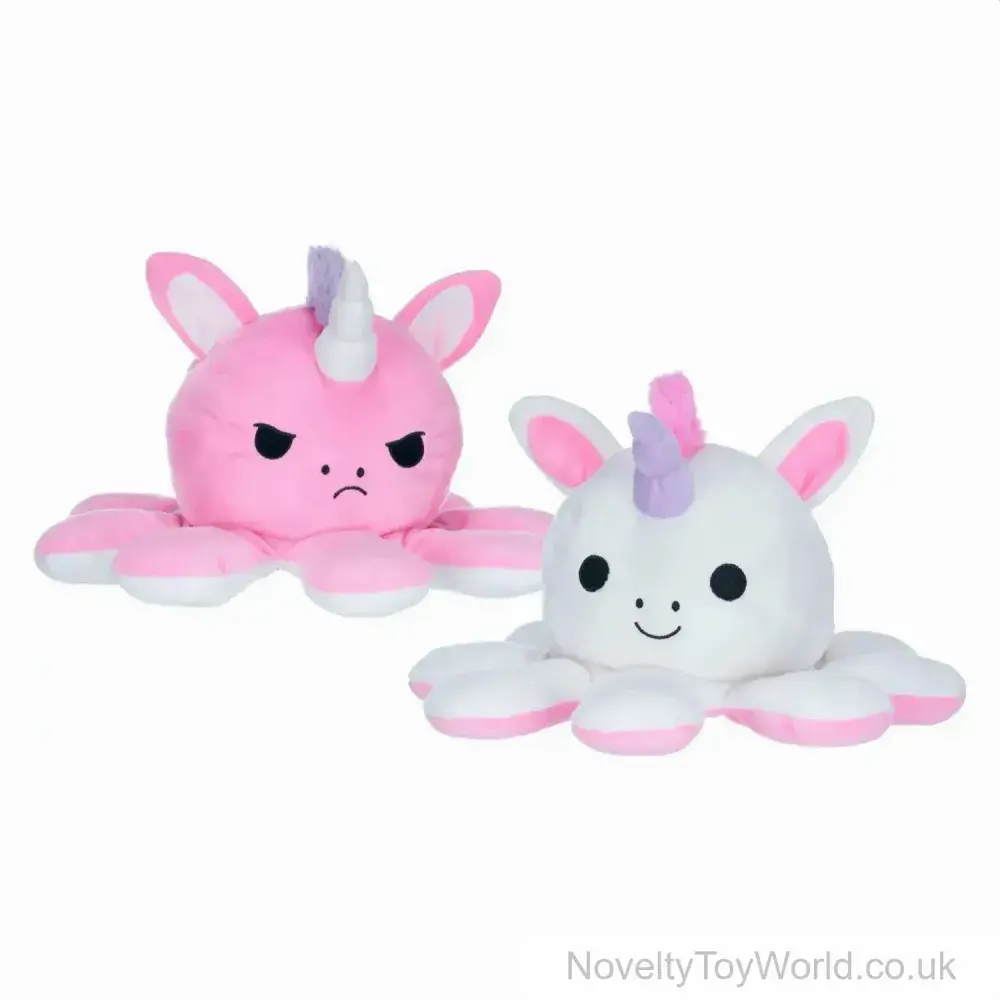 Large Reversible Octopus Style Unicorn Soft Plush Toy (63cm) | Novelty ...