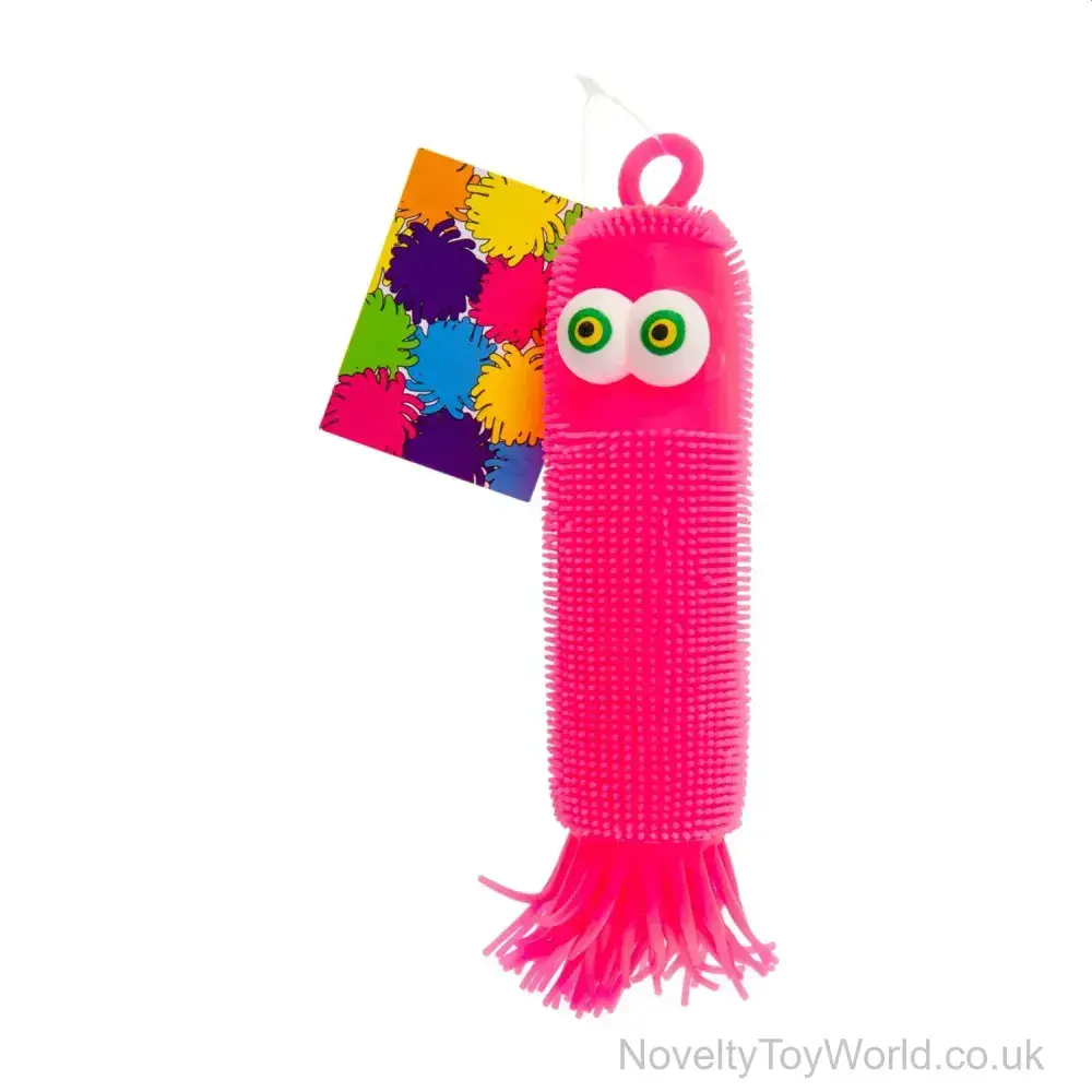 Large Squishy Puffer Octopus with Eyes (22cm) | Wholesale Toys