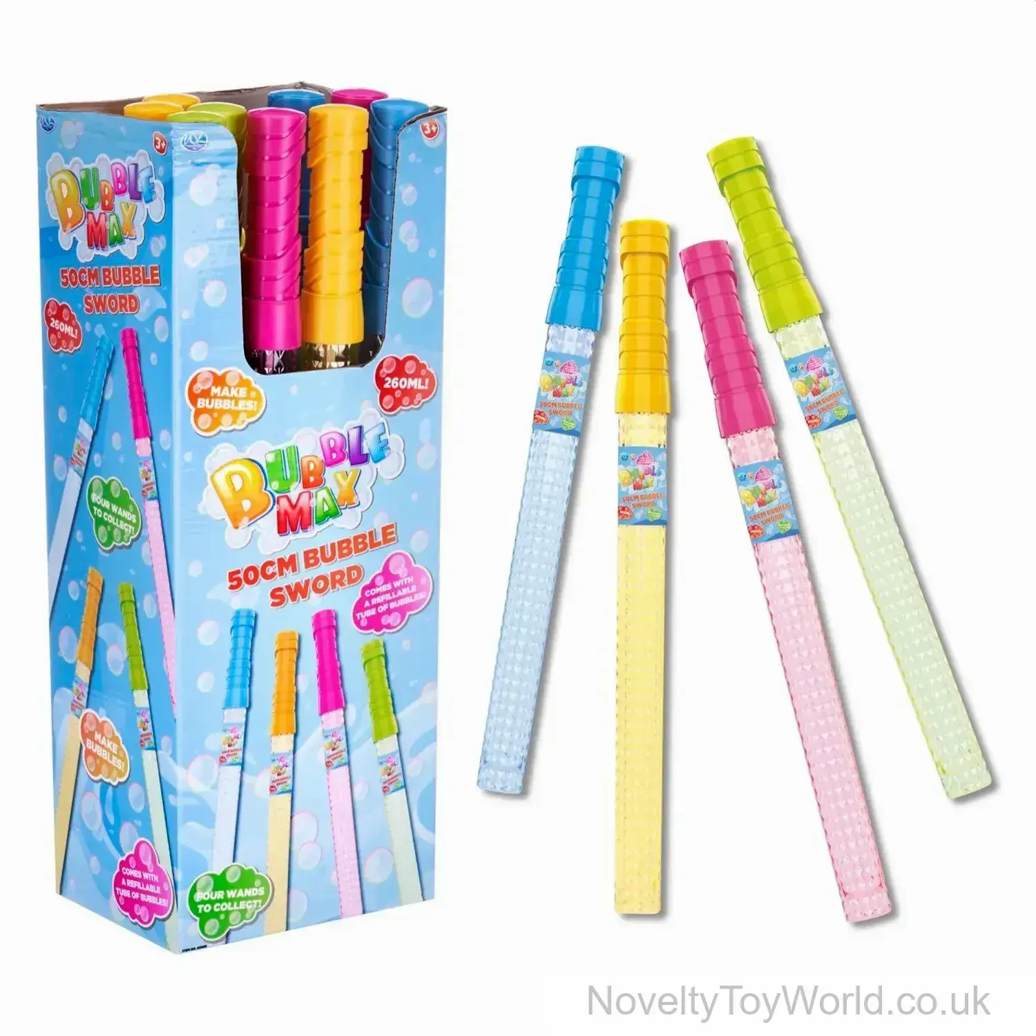 Bubbles Party Favors Large Bubble Swords & Wands - Fun Bubble Magic ...