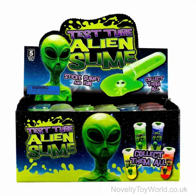 Wholesale | Liquid Alien Slime in Tube with Hidden Alien Figure