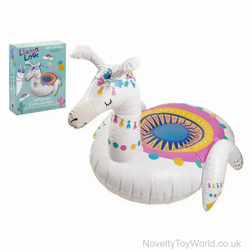 Llama Love Inflatable Pool Lounger Float (160cm) | Wholesale Pool Toys ...