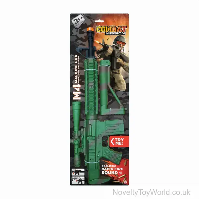 M4 Assault Rifle - Toy Weapon with Sound | Wholesale Toy Guns