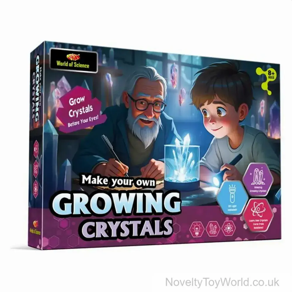 Make your Own Growing Crystals Science Toy (35cm) | Educational Toys in ...