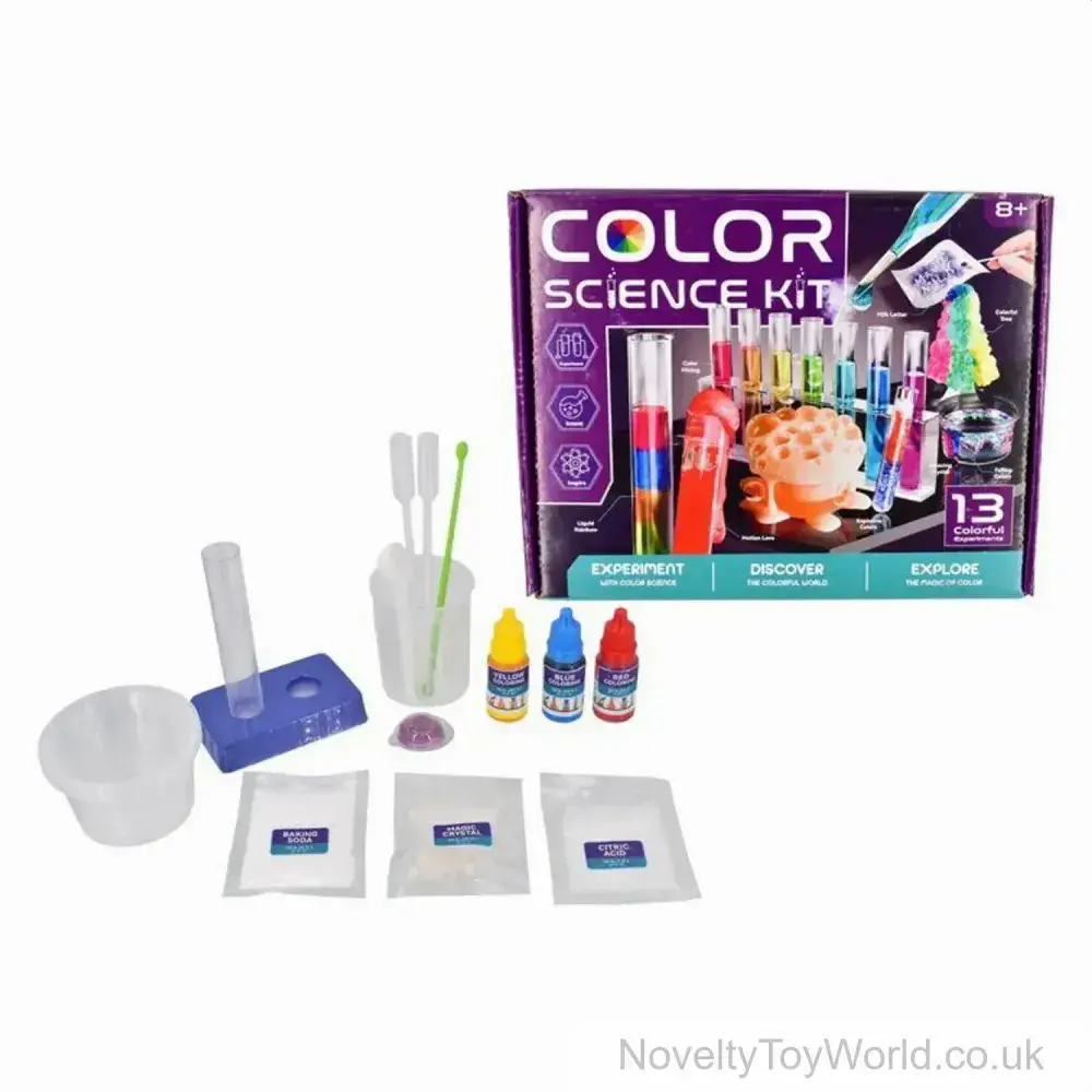 Mixing Colours Kid's Science Set - Includes 13 Experiments | Wholesale