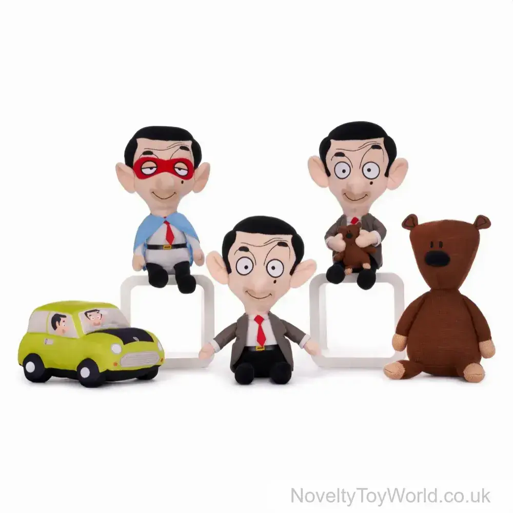 Mr Bean Branded Plush Toy (26cm) | Bulk Buy Soft Toys UK