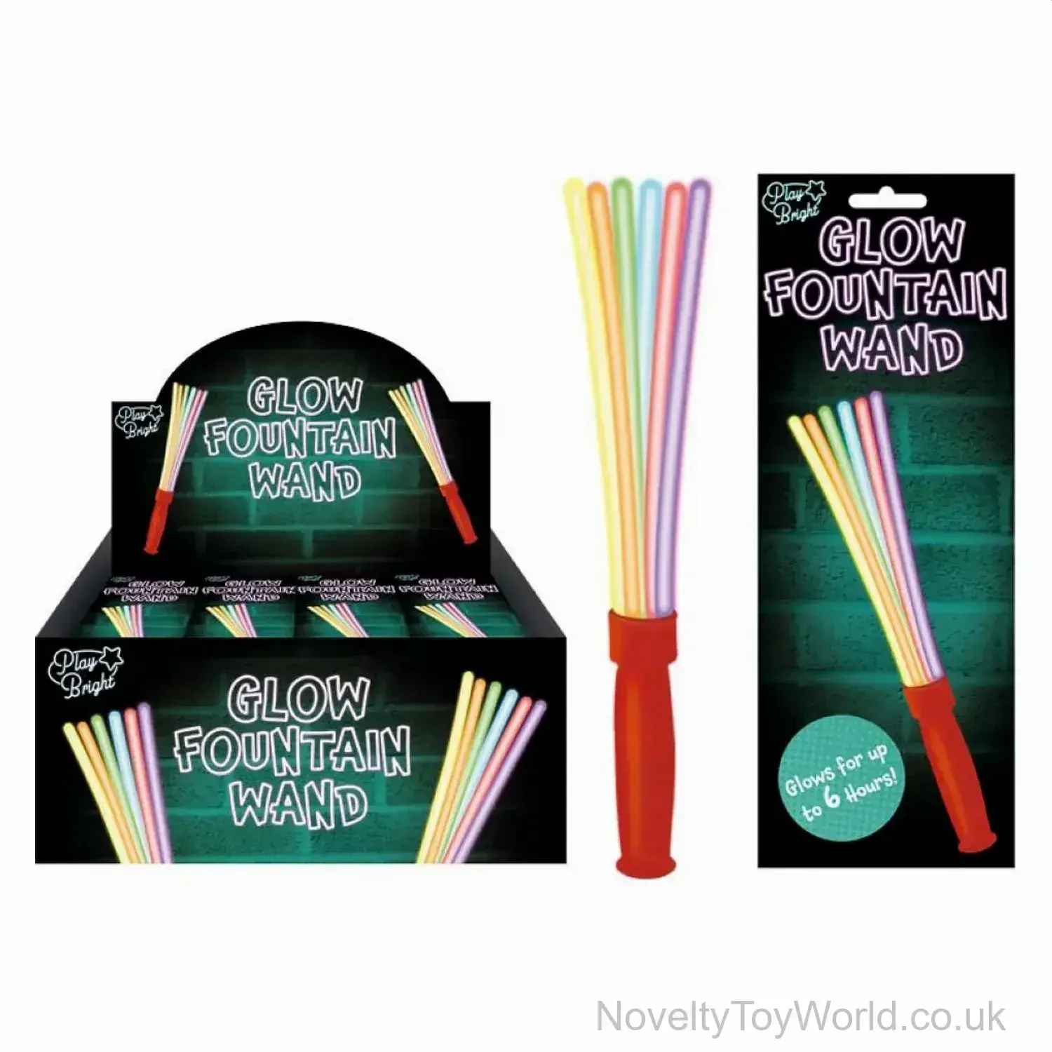 Multicolour Glow Wand Fountain Stick Glow Party Novelties