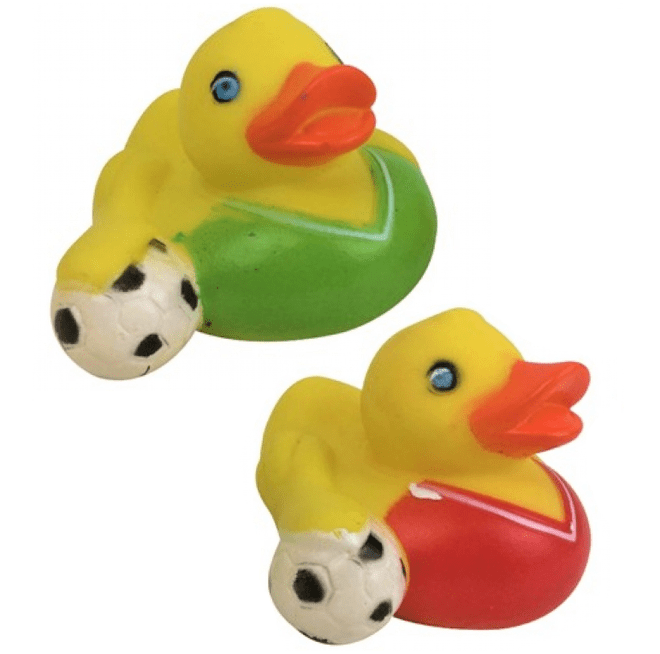 Bulk Buy | Novelty Football Character Rubber Ducks (5cm)