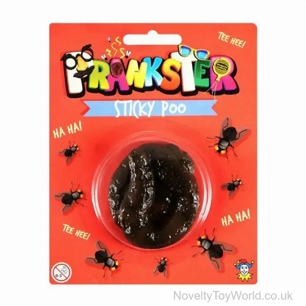 Novelty Joke Sticky Fake Poo | Bulk Buy Joke Toys