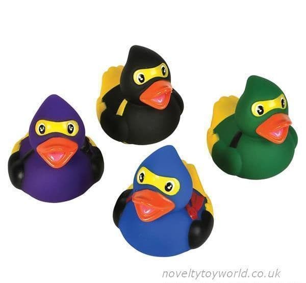 Bulk Buy | Novelty Ninja Toy Rubber Ducks (5cm)