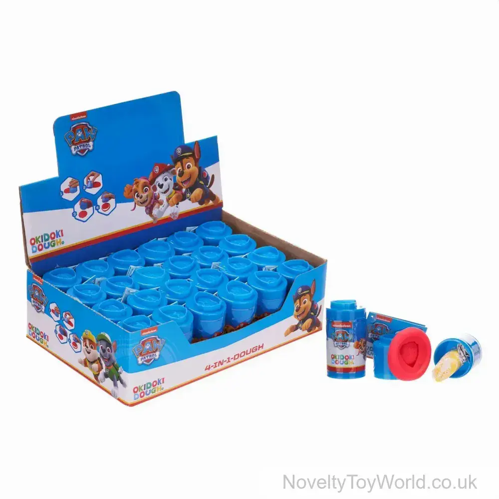 Paw Patrol Okidoki Dough Tube | Wholesale Paw Patrol Toys UK