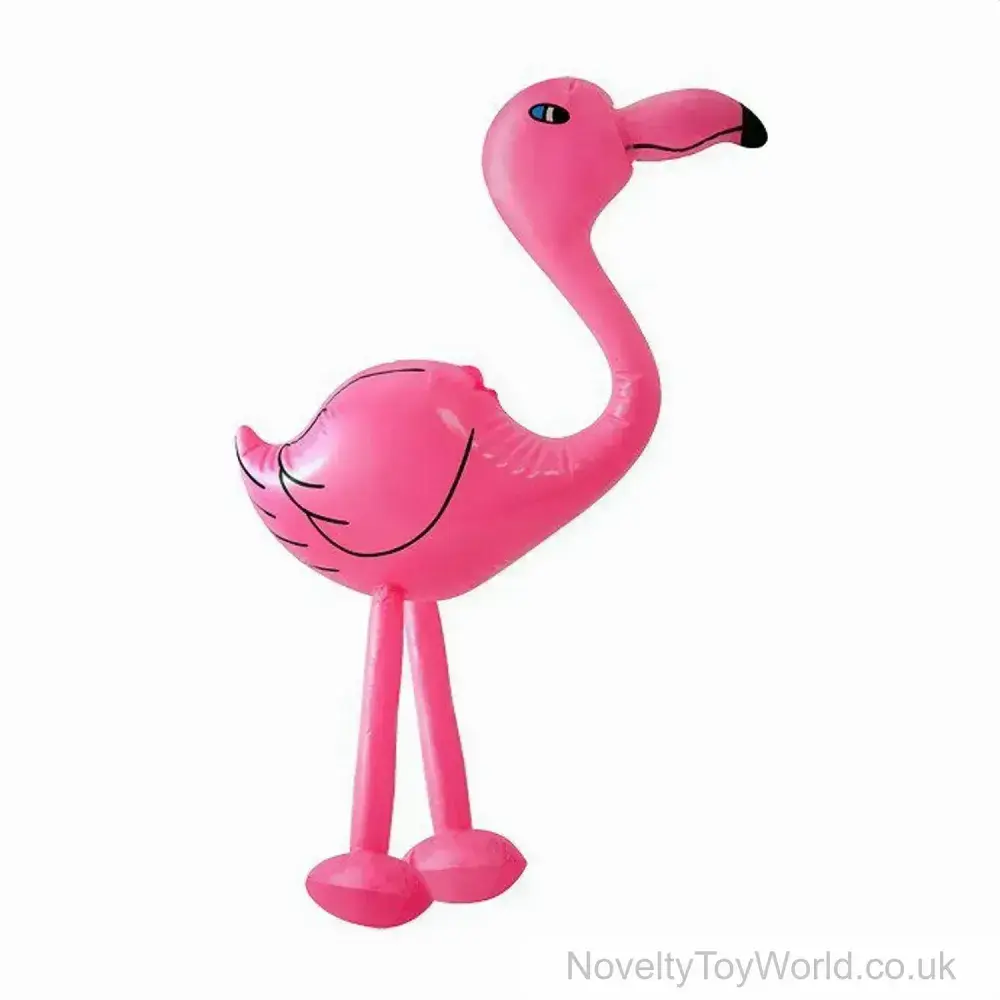 Bulk Buy Pink Flamingo Inflatable (60cm) | Wholesale Novelties UK