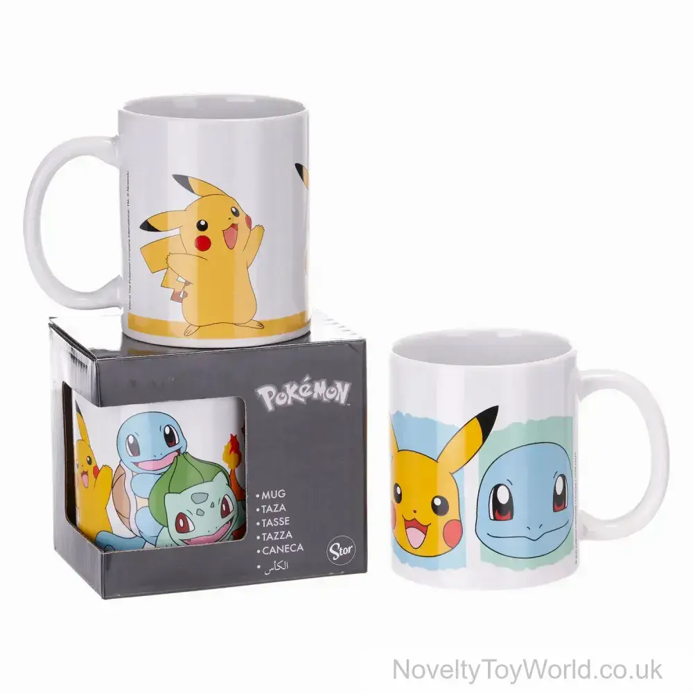 Pokémon Mug In Gift Box - 11OZ | Bulk Pokémon Coffee Mugs UK