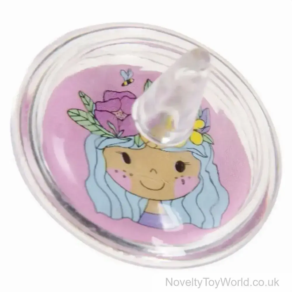 Princess Spinning Top (3.5cm) | Bulk Buy Princess Party Bag Fillers UK